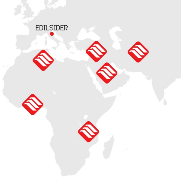La Espansión en el Extranjero - HISTORIA - EDILSIDER S.p.A.